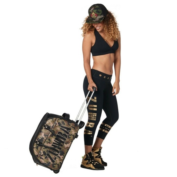 Zumba Fitness | Bags | Zumba Z Army Gym Bag Duffle Travel Weekends | Poshmark